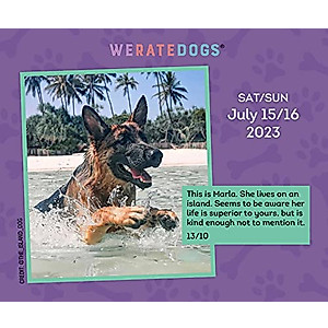 WeRateDogs 2023 Day-to-Day Calendar
