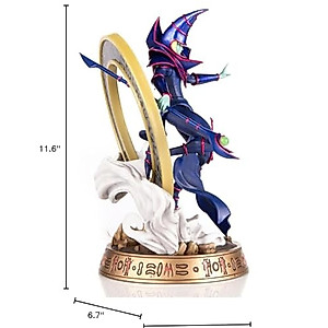 First 4 Figures Yu-Gi-Oh! Dark Magician PVC Statue (Blue Variant), 12 inches