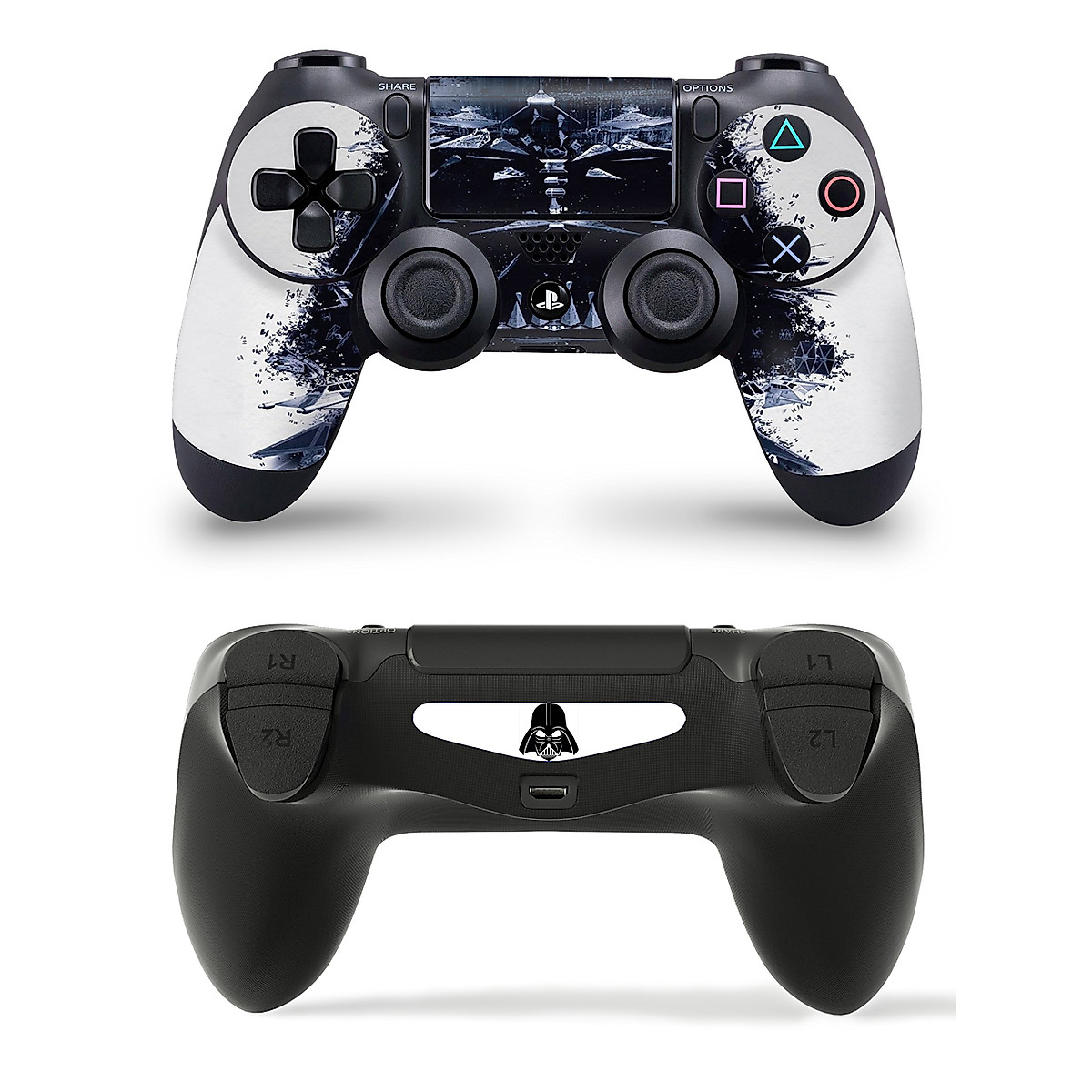 PS4 Console DV from Starwars Skin Decal Vinal Sticker + 2 Controller Skins Set