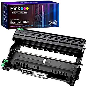 E-Z Ink (TM) Compatible Drum Unit Replacement for Brother DR420 DR 420 High Yield for use with HL-2270DW HL-2280DW HL-2230 HL-2240 HL-2240D MFC-7860DW MFC-7360N DCP-7065DN (1 Drum Unit)