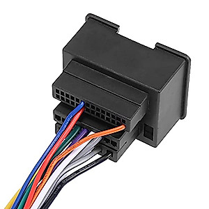 uxcell DC 12V Car Female CD Radio Wire Harness Adapter Connector for Chevrolet Cruze