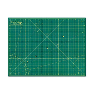 Elan Cutting Mat A2 Green, Self Healing Cutting Mat 18 x 24 INCH, 5-Ply Craft Mat Green, Hobby Cutting Mat 18x24 INCH, Fabric Cutting Board for Crafts, Quilting Cutting Board, Cutting Mats for Crafts