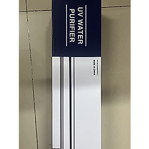 TAISHAN Ultraviolet Water Purifier Sterilizer Filter for Whole House Water Purification,2GPM 21W 110V,1 UV Lamp + 1 Quartz Sleeve