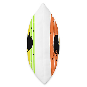 Girls and Rock and Roll Girl Play The Electric Guitar-Rock and Roll Throw Pillow, 16x16, Multicolor