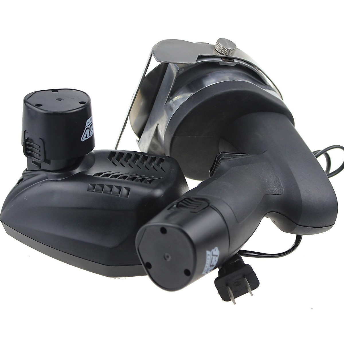 Cordless Gyro Cut Tool, 60KG/H Shawarma Slicer, Electric Doner Kebab Knife, Gyro Meat Cutter with 12V Rechargeable Battery & Charger, Max.8mm Thickness