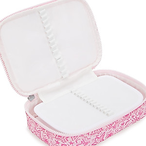 Kipling Women's 100 Pens Printed Case, Organize Accessories, Art Supplies, Makeup, Travel Organizer