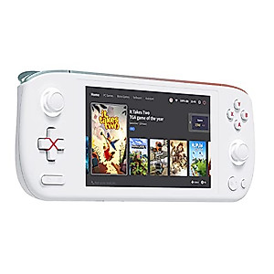 AYANEO Air Handheld PC Game Console,5.5 Inches OLED Touch Screen Video Game Console, Win 11 OS ,CPU AMD R5- 5560U ,7350 mAh Battery, 16GB/512GB (White)
