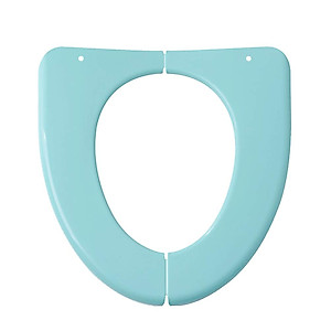 1pc Folding Toilet Seat Travel Toilet Lid Portable