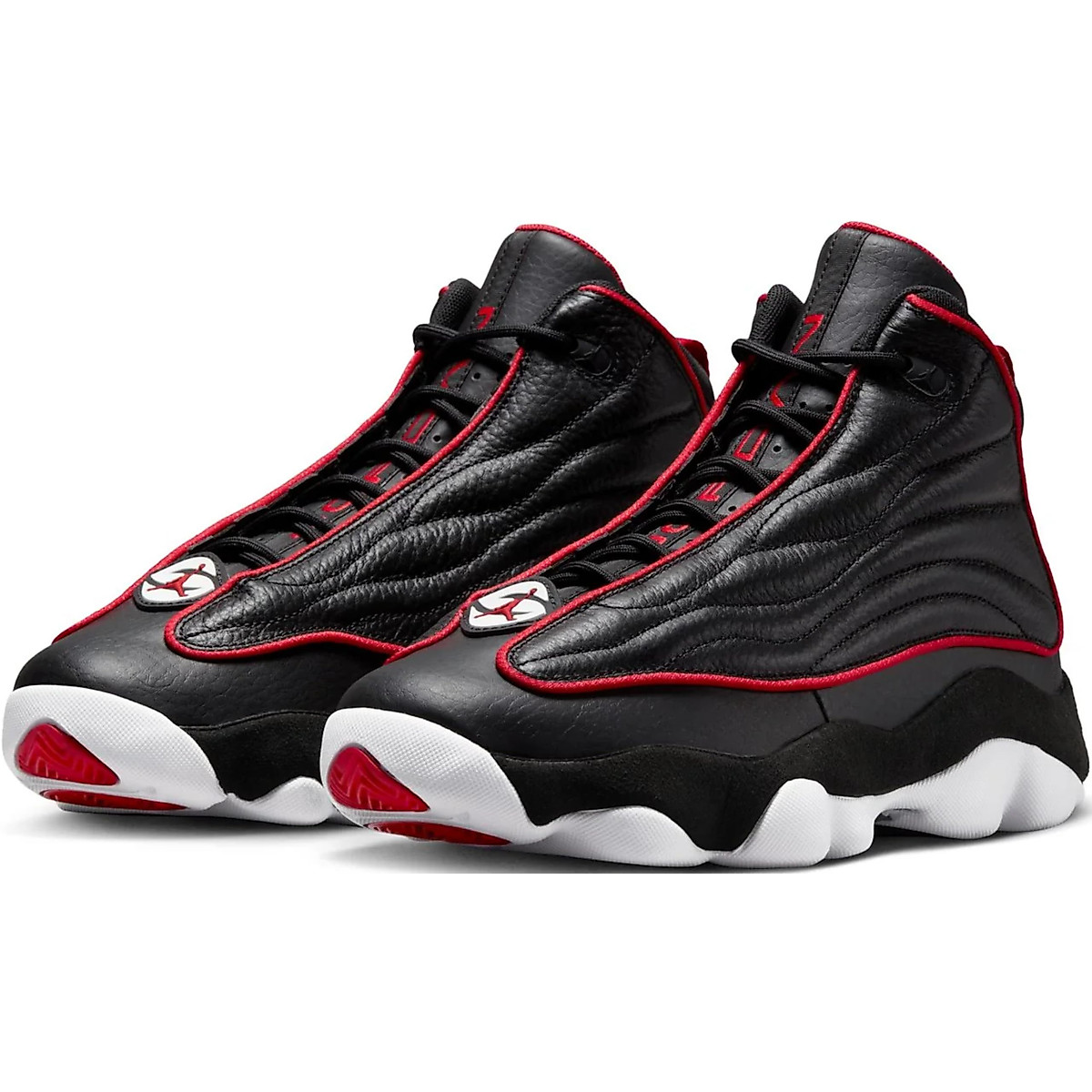 Jordan Pro Strong Men's Shoes Size - 12 Black/University Red-White