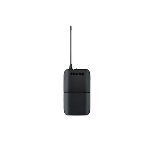 Shure BLX1 Wireless Bodypack Transmitter with On/Off Switch, Adjustable Gain Control, TQG Connector - for use with BLX Wireless Microphone Systems (Receiver Sold Separately) | H10 Band