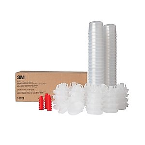 3M PPS (Original Series) Paint Spray Gun Cup Lids and Liners Kit, 16028, Micro, 3 oz, 200-micron Filter, Use w/ Paint Gun for Cars, Furniture, Home, 50 Disposable Lids and Liners, 20 Plugs, 120 Piece