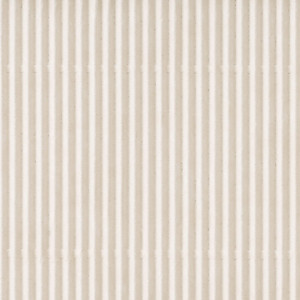 LA JOLIE MUSE Storage Basket Set of 3 with Leather Lids Fluted Cardboard - Light Grey