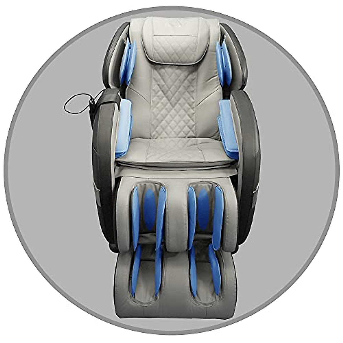 Osaki OS-Champ | Black & Gray | 2D SL-Track Full Body Massage Chair | Zero Gravity | Lumbar Heating | Foot & Calf | Auto Mode | Full Air Bag Compression | Bluetooth Speaker | Space Saving