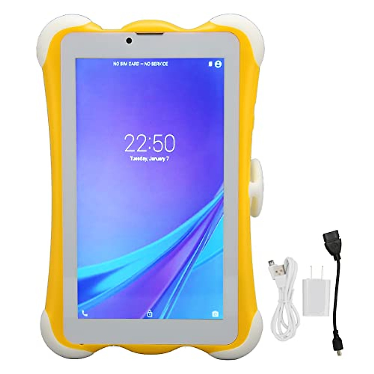 FOTABPYTI WiFi Kids Tablet, Kids Tablet HD Display 3GB+32GB Triple Slot 7 Inch for Reading (US Plug)