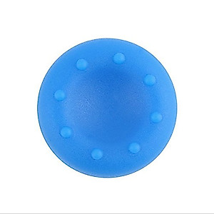 Ambertown Analog Silicone Thumb Stick Grip Joystick Caps Cover for PS4 PS3 Xbox 360 Xbox One Game Controllers (4 x Blue)