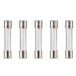 Bussmann AGC-10 AGC Series Fuse, Fast Acting, 10 Amp, 250V, Glass Tube, 1/4" x 1-1/4" (Pack of 5)