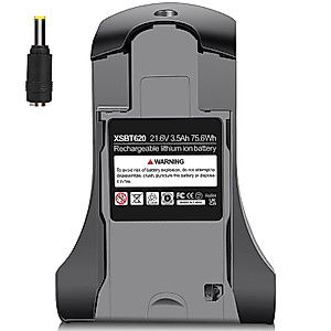 【Upgrade】3500mAh XSBT620 Replace for shark vacuum Battery 21.6V,Compatible with Shark IZ361H IZ162H IZ163H IZ362H IZ363HT IZ363H Shark Cordless Vacuum Battery, Lithium-ion Rechargeable Battery XSBT600