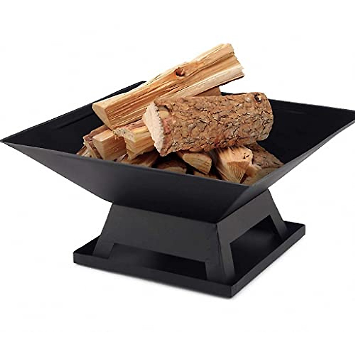 Modernisation Square BBQ Grill, Outdoor Heater Garden Outdoor Fireplace Portable Fire Pit, Contracted Barbecue Brazier Wood Stove