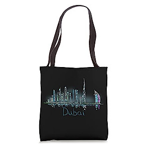 Dubai City UAE souvenir gift for men women Tote Bag
