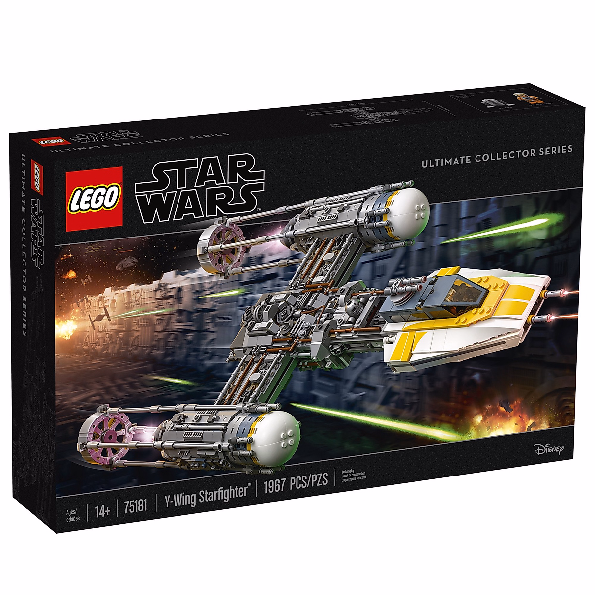 LEGO Star Wars Y-Wing Starfighter 75181 Building Kit (1967 Pieces)