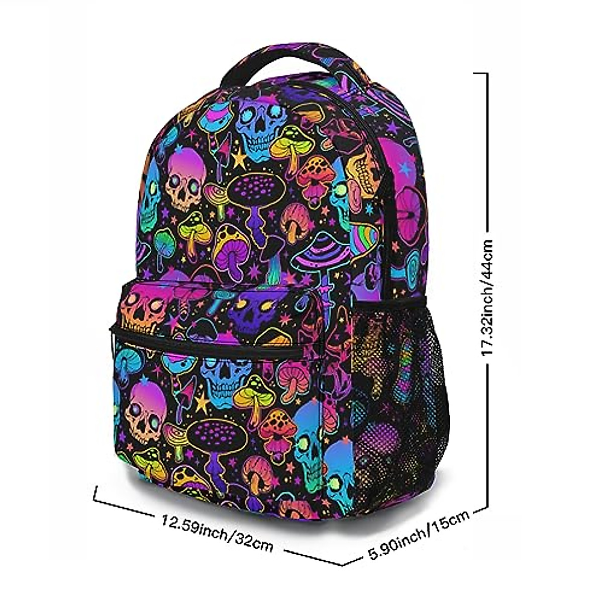 MAZACUIR Mushroom Backpack Kids Backpacks for Boys and Girls,Mushroom Backpack Childrens School Backpack, Backpack for Children