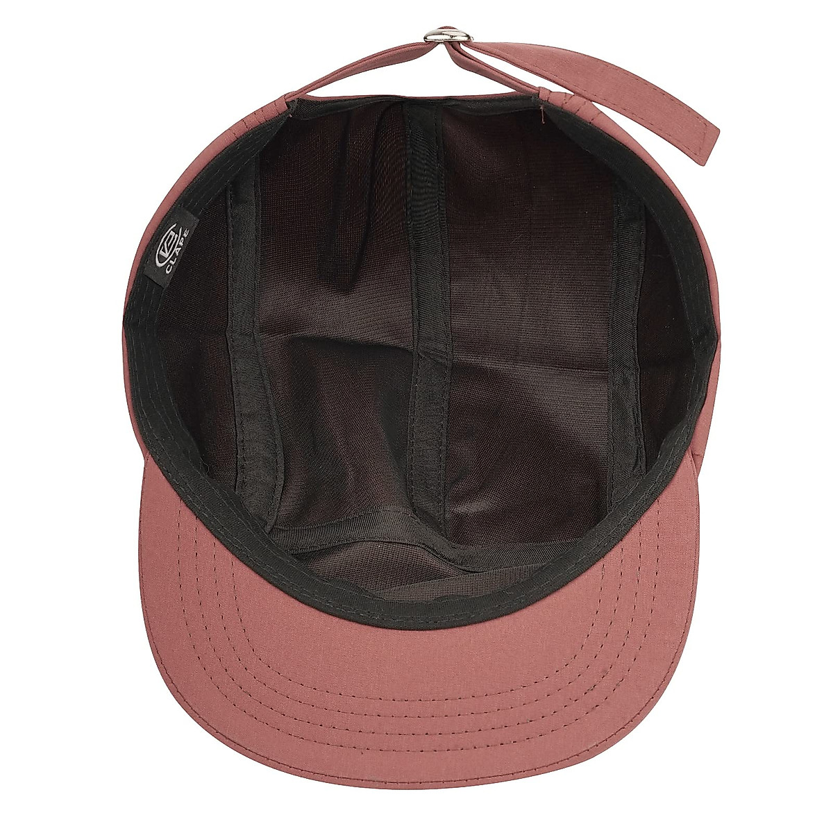 CLAPE Short Brim Baseball Cap Quick Drying 5 Panel Sun Hat Cap