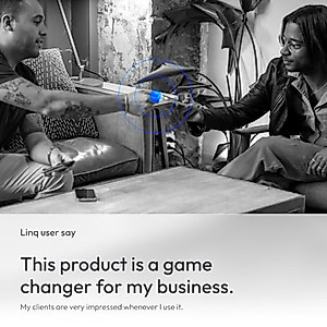 Linq Digital Business Card - Smart NFC Contact and Networking Card (Matte Black)