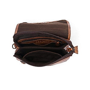 BedStu Ziggy Crossbody Bag Tan