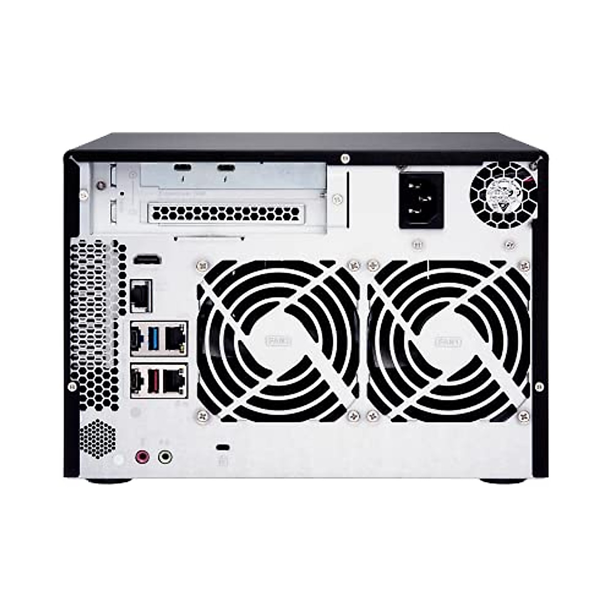 QNAP 6 Bay Thunderbolt NAS with 40TB Storage Capacity, Preconfigured RAID 5 Seagate IronWolf Drives Bundle (TVS-672XT-i3-8G-68S-US)