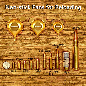 NEOWEIGH Powder Pans for Reloading, Scale Pan, Narrow Spout, Aluminum Pan Use with Scale, Powder & Liquid Measuring Tray, Pan for Powder Dispenser, Weighing Dishes, Metal Weigh Boats (Pack of 3)