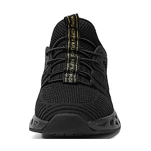 koppu Boys Girls Shoes Non-Slip Tennis Shoes Fashion Lightweight Breathable Kids Sneakers for Little Kids/Big Kids（Black 3）