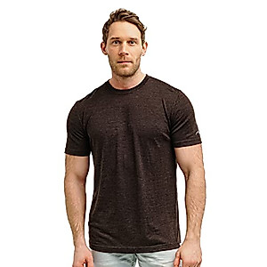 Merino.tech 100% Organic Merino Wool Lightweight Men's Base Layer Thermal T-Shirt (Metal, X-Large)