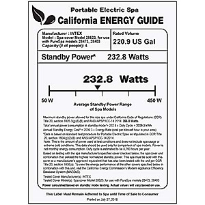 Intex PureSpa Deluxe Cover, for 4-person/77in Round PureSpa