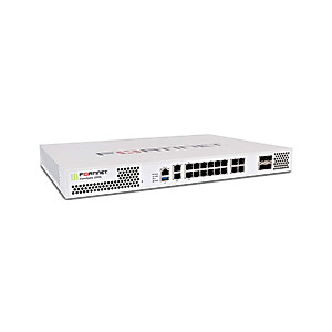 FORTINET FortiGate 200E Network Security/Firewall Appliance - 16 Port - 1000Base-T, 1000Base-X - Gigabit Ethernet - AES (128-bit), AES (256-bit), SHA-256-16 x RJ-45-4 Total Expansion Slots - 1U -