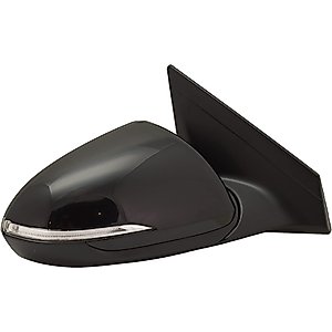 Kool Vue Driver & Passenger Side Power Heated Mirrors for Hyundai Elantra 2017-2018 With Signal Light & Blind Spot Monitor; Without Memory Paintable USA Built Vehicle