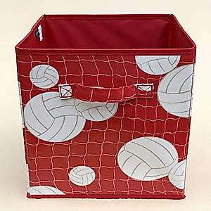 Passion for Volleyball Collection 11"x11"x11" Storage Bin