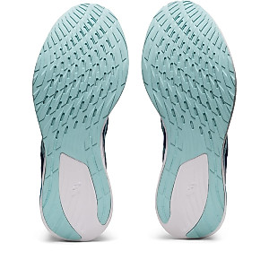 ASICS Women's Magic Speed Running Shoes, 8.5, MAKO Blue/Clear Blue