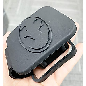 WINGKING with Ring for Batman Trailer Hitch Tube Cover Plug Cap,Tow Hitch Cover,Rubber Receiver Tube Hitch Plug (fit B-atman Hitch Plugs)