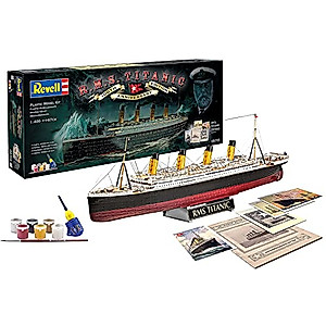 Revell 05715 1:400 RMS Titanic 100th Anniversary Edition Gift Set
