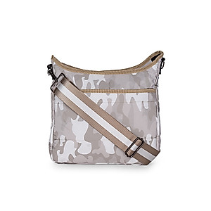 Haute Shore - Perri Crew Puffer Crossbody Bag, Beige Camo