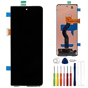 E-yiiviil LCD Digital Display Compatible with Samsung Galaxy Z Fold 4 SM-F936U SM-F936B Outer Small Front LCD Display Touch Screen Assembly Small +Tools
