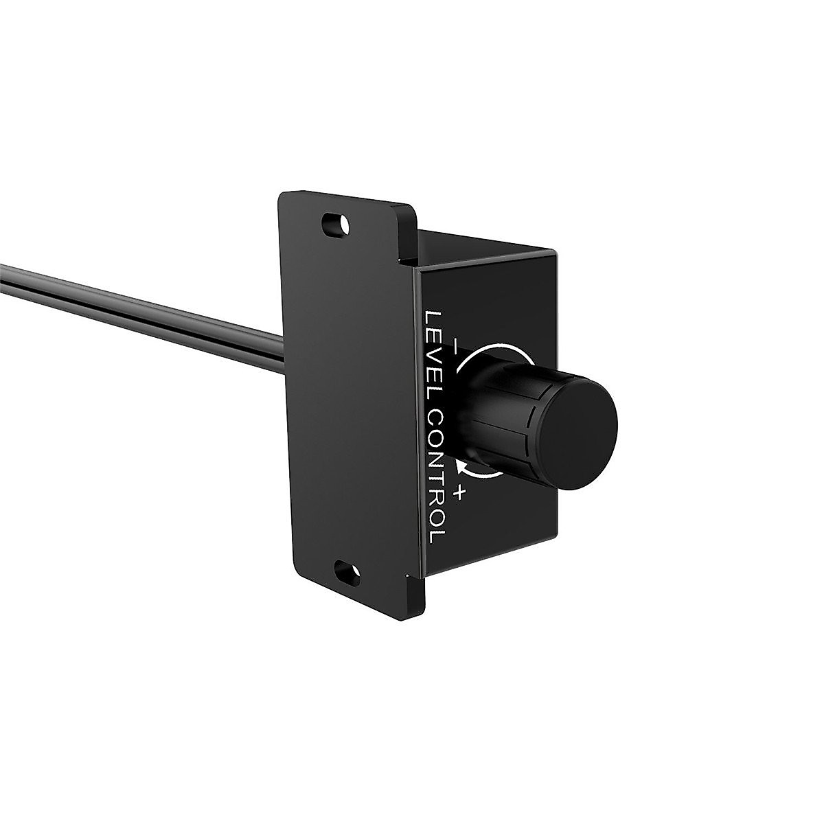 Universal RCA Level Controller Car Audio Amplifier RCA Amplifier Audio Adjuster Gain Level Bass Boost Volume Control Knob for Car, Motorcycle, Speakers, Home Theater (1 Pack)