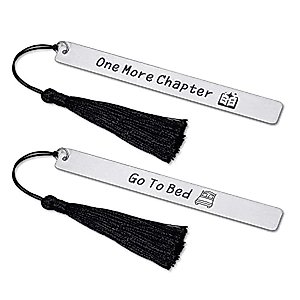Book Lovers Gifts Bookmarks for Book Lovers Women Men Kids Birthday Valentines Day Christmas Gifts for Best Friend Sister Daughter Mom Book Marker for Bookish Bookworm Book Club Gifts Double-Side