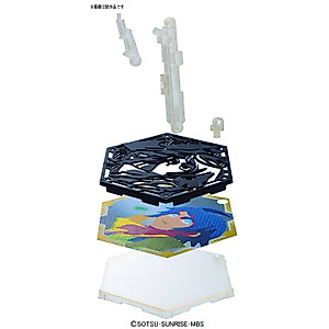 BANDAI Hobby Character Stand Plate: Mikazuki Augus Gundam IBO Building Kit
