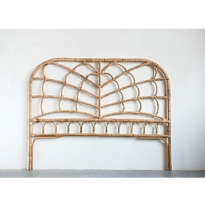 Creative Co-Op Queen Rattan Headboard
