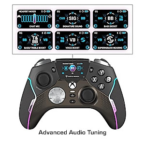 Turtle Beach Stealth Ultra High-Performance Wireless Gaming Controller Licensed for Xbox Series X|S, Xbox One, Windows PC & Android – LED Dashboard, Charge Dock, RGB Lighting, 30-Hr Battery, Bluetooth, Black