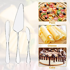 27PCS Cheese Knife Set,Cheese Spreaders for Charcuterie Board, Stainless Steel Cheese Slicer Knife Cheese Spatula Set Charcuterie Accessories Charcuterie Utensils with Serving Tongs Spoons Forks