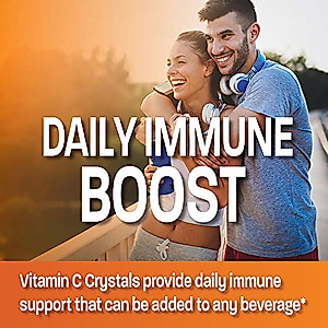 Vitamin C Powder Pure Ascorbic Acid Soluble Fine Non GMO Crystals – Promotes Healthy Immune System and Cell Protection – Powerful Antioxidant - 1 Kilogram (2.2 Lbs)