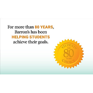 Barron's ACT Study Guide Premium, 2023: 6 Practice Tests + Comprehensive Review + Online Practice (Barron's ACT Prep)