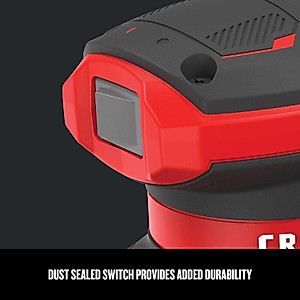 CRAFTSMAN Electric Sander, 1/4 inch Sheet, 13,500 OPM, 2 Amp, Corded (CMEW230)
